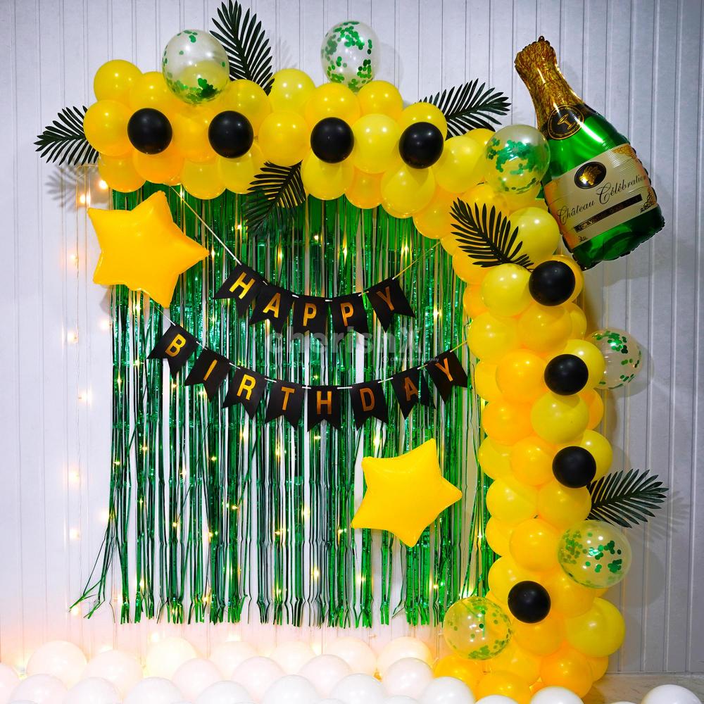 Get a Sunshine Blooms Birthday Decor Backdrop for a Special Event ...
