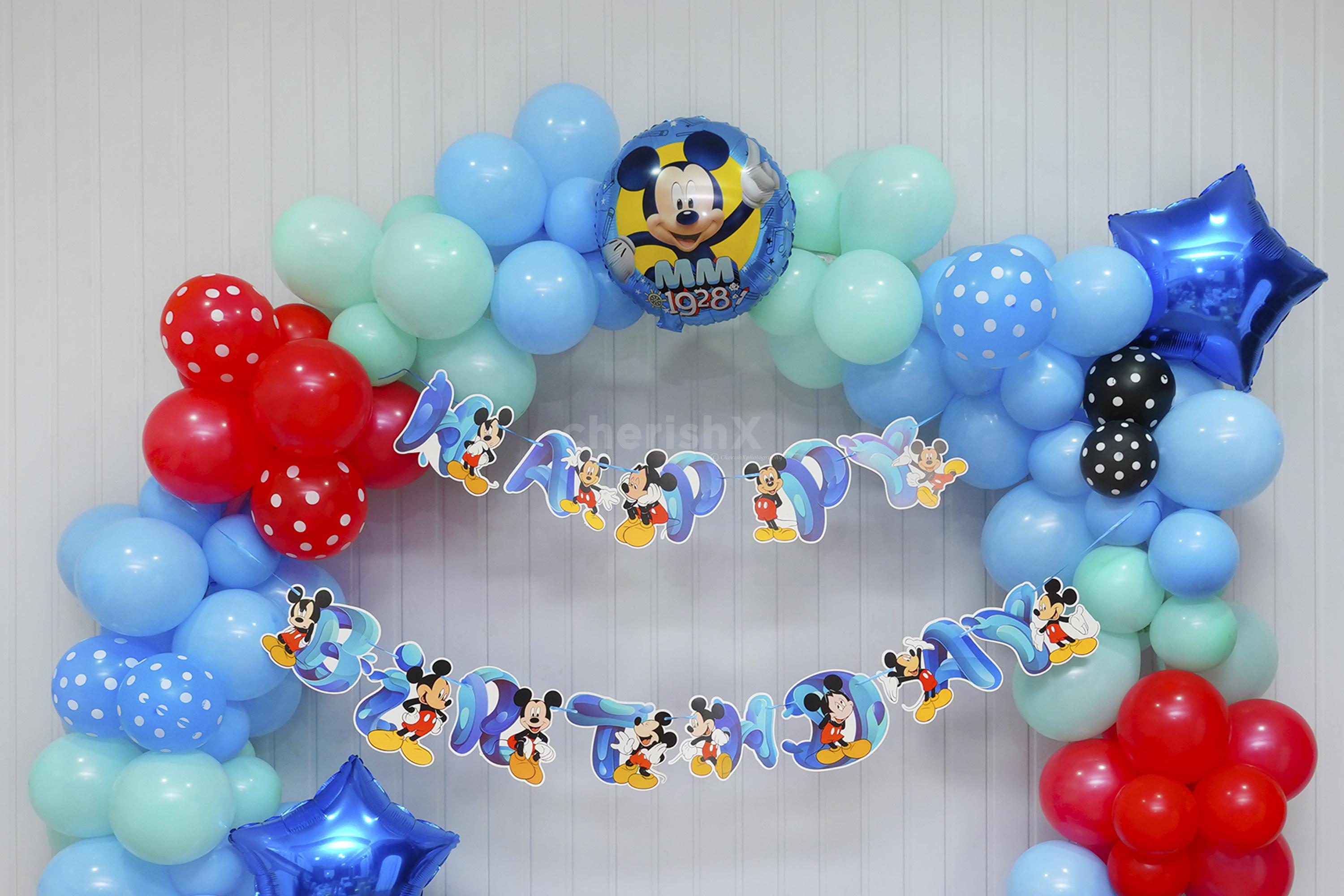 Make Mickey Mouse Balloon Decoration | Shelly Lighting